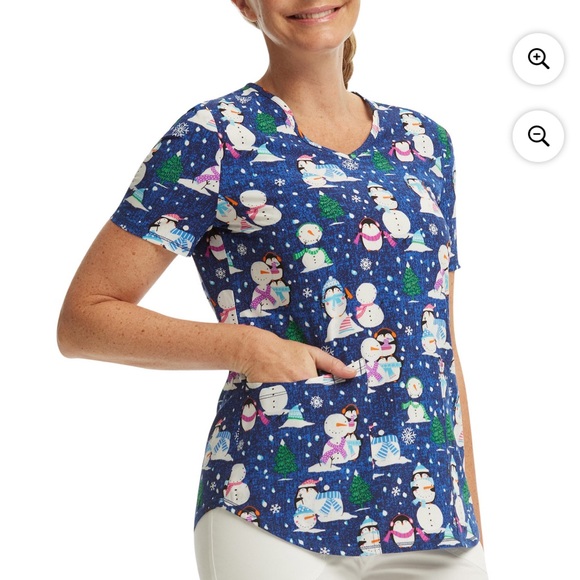 starscrub | Tops | Starscrub 3 Print Scrub Shirts 2x Plus Size | Poshmark